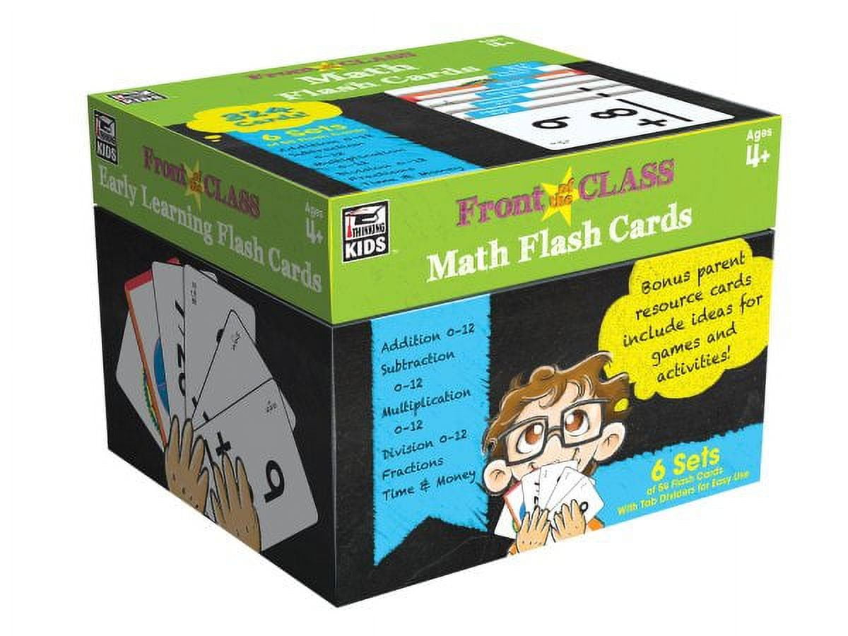 Math Flash Cards Ages 4+ - Walmart.com