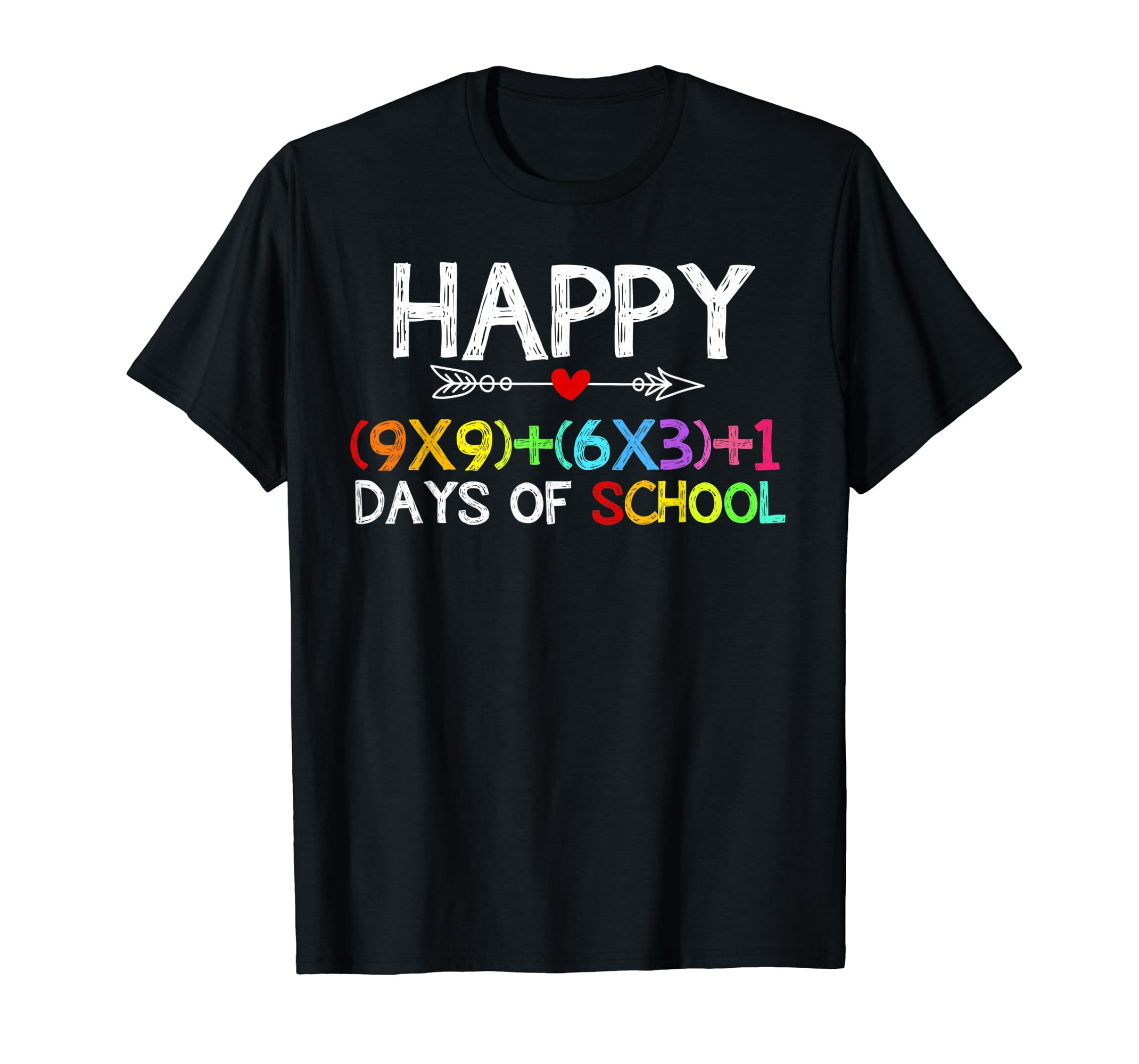 Math Formula 100 Days Of School Shirt Boys Girls Teacher Kid T-Shirt ...