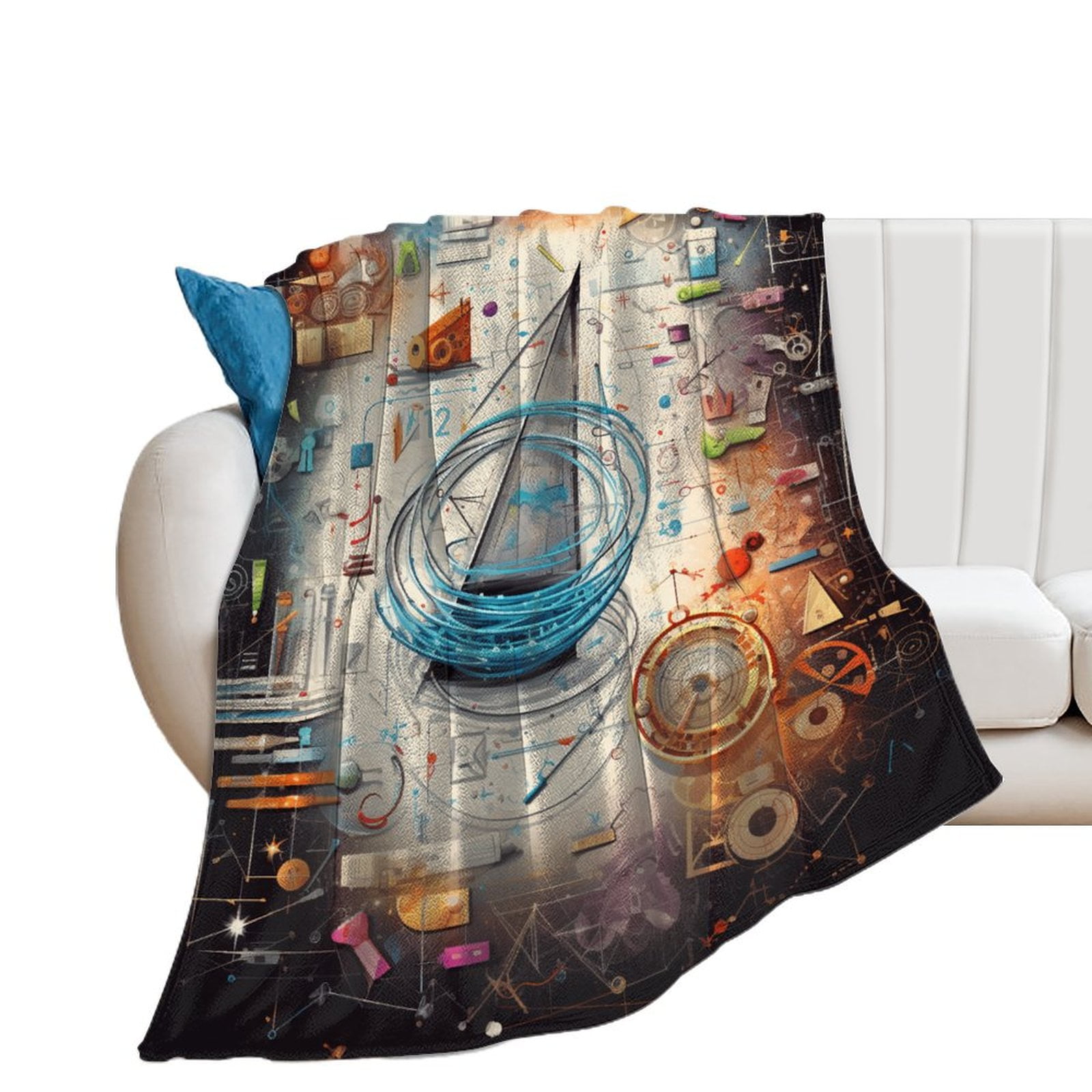 Math Formula Blanket Lightweight Cozy Couch Bed Super Soft And ...