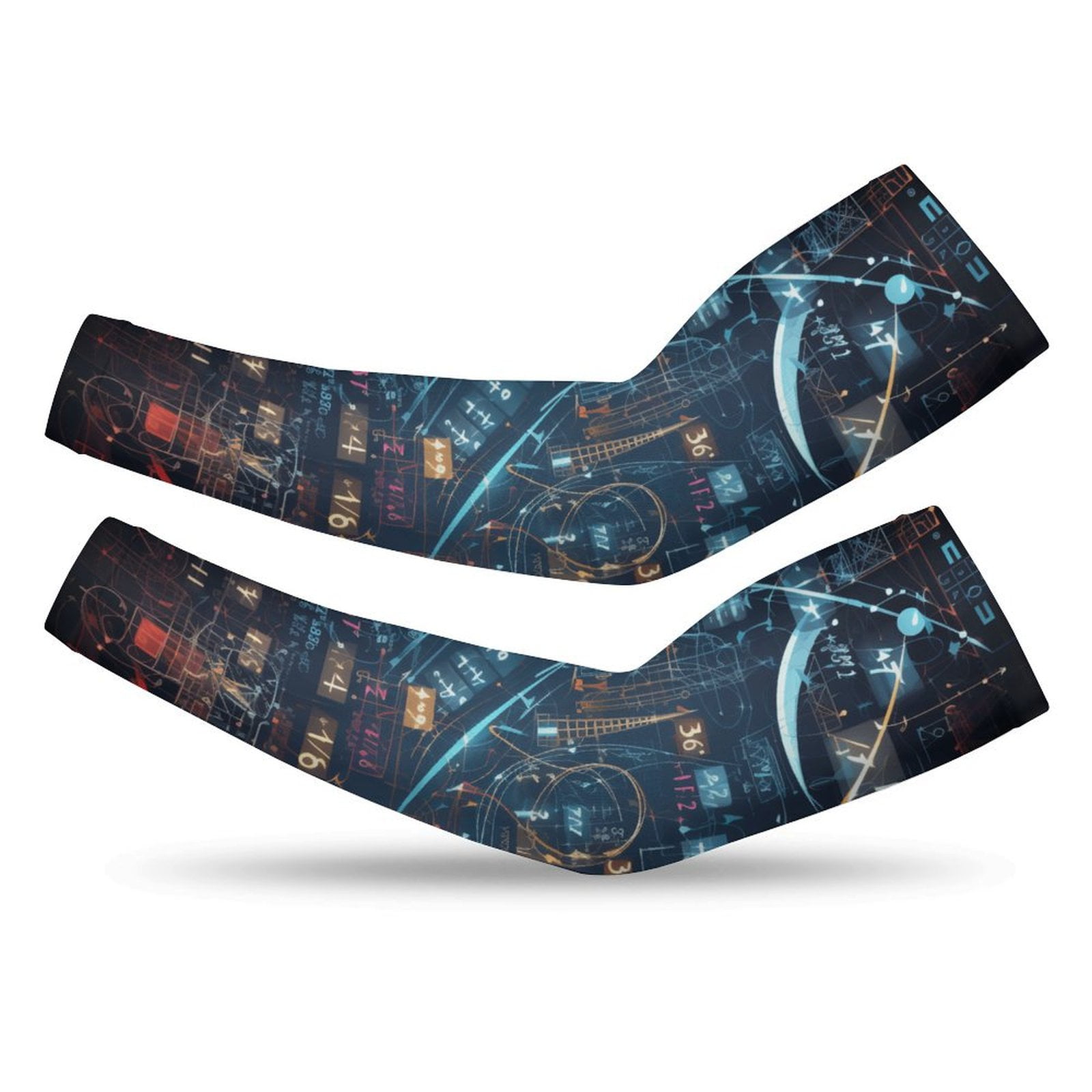Math Formula Cooling Arm Sleeves For Men & Women Sunscreen Arm Cover ...