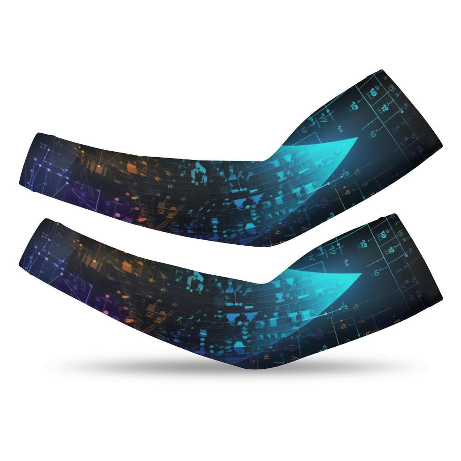 Math Formula Cooling Arm Sleeves For Men & Women Sunscreen Arm Cover ...