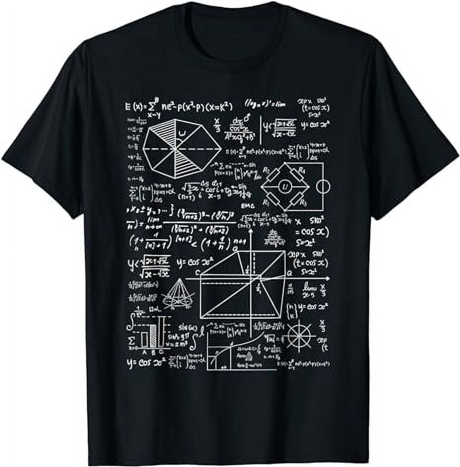 Math Formula Mathematic Equation Science Chemistry T Shirt