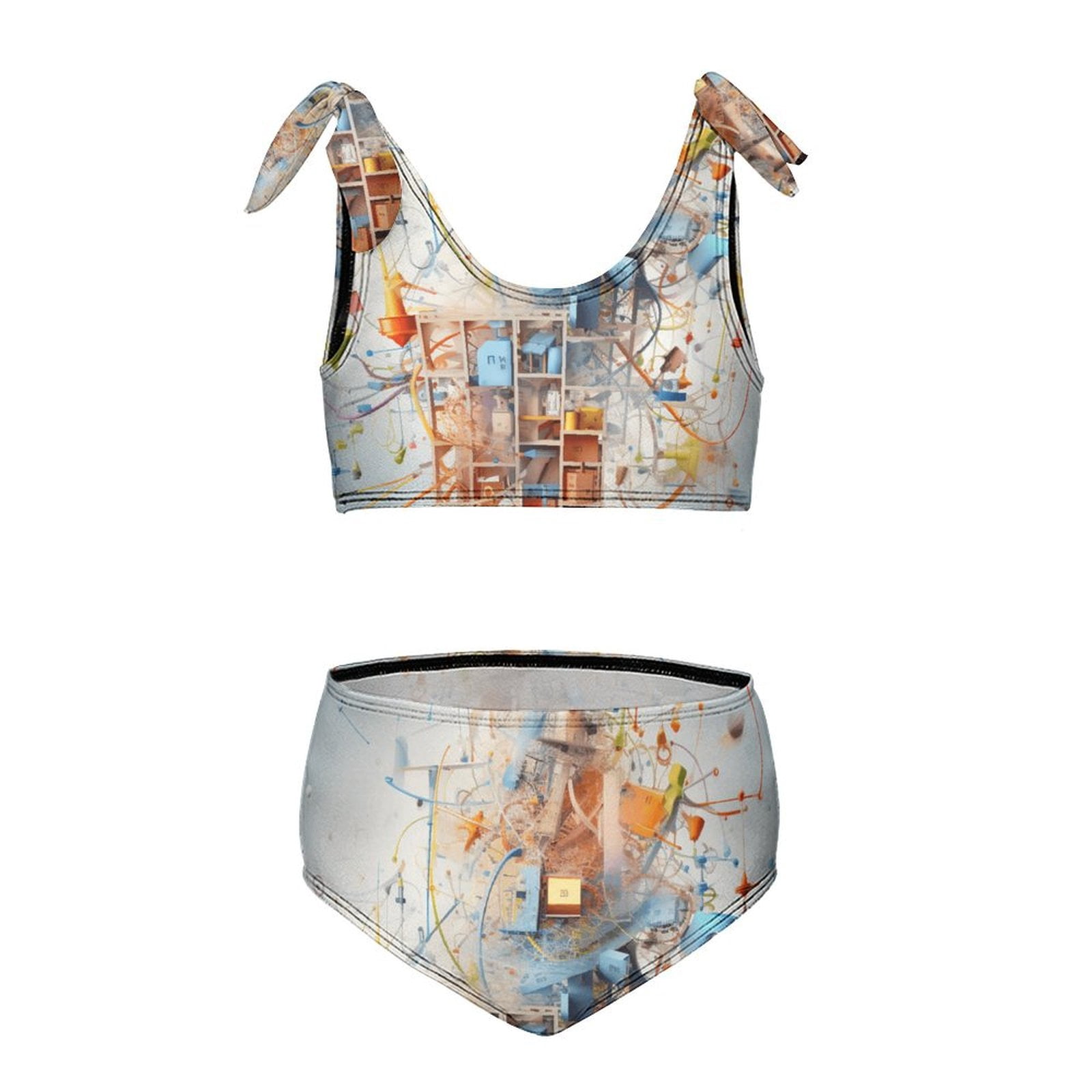 Math Formula Two Piece Swimsuit Set, Bikini Swimsuit Suitable for ...