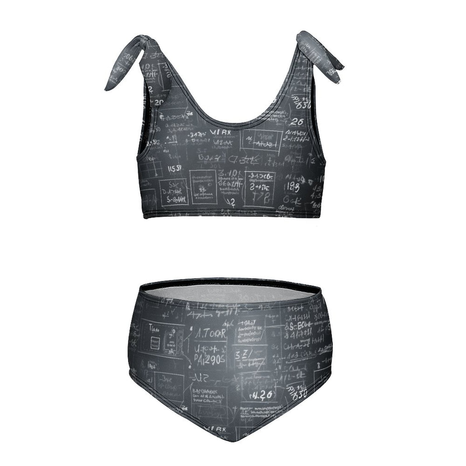 Math Formula Two Piece Swimsuit Set, Bikini Swimsuit Suitable for ...