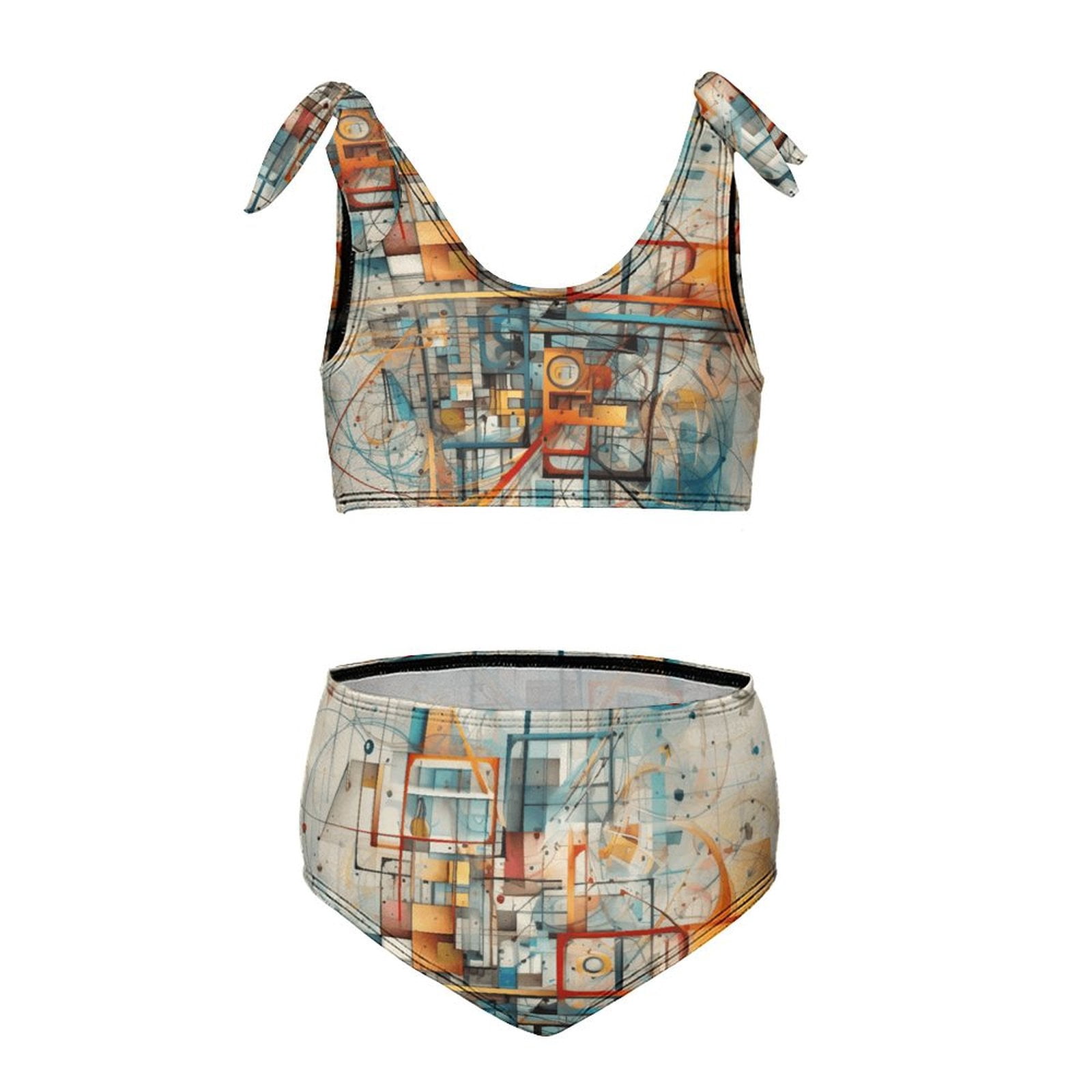 Math Formula Two Piece Swimsuit Set, Bikini Swimsuit Suitable for ...