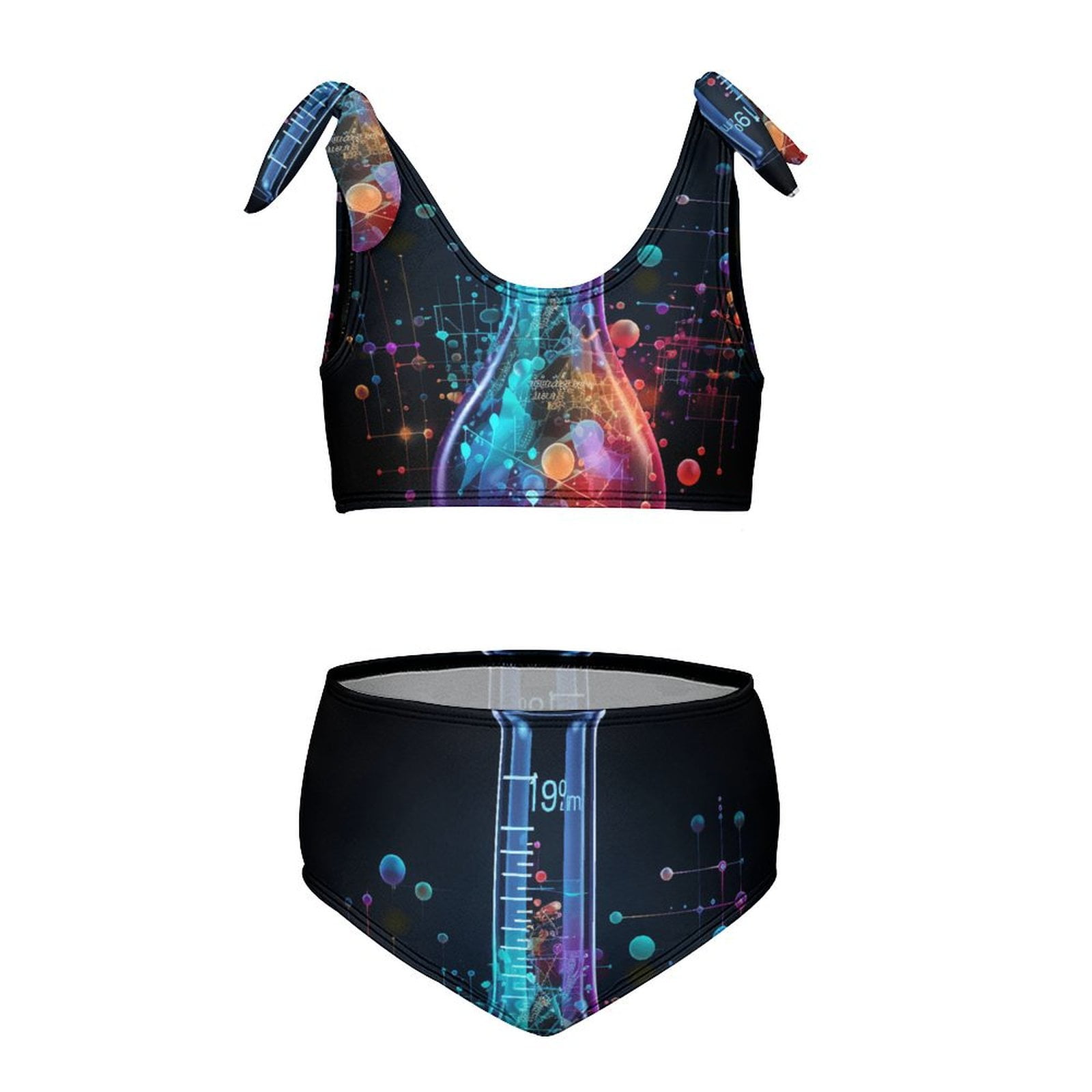 Math Formula Two Piece Swimsuit Set, Bikini Swimsuit Suitable for ...