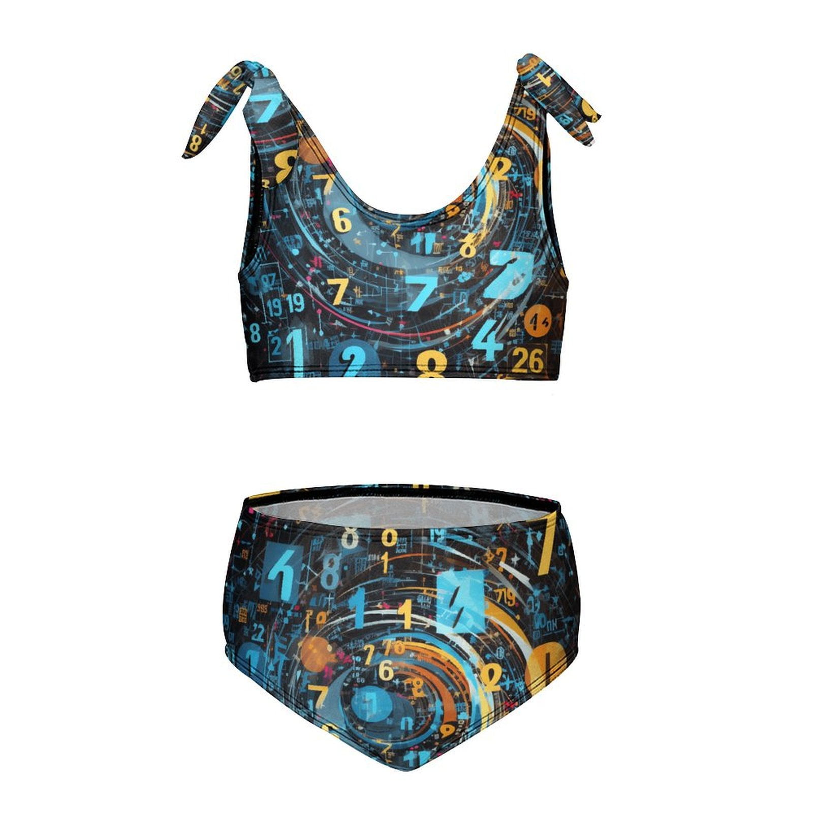 Math Formula Two Piece Swimsuit Set, Bikini Swimsuit Suitable for ...