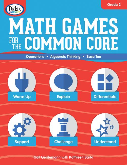 Math Games for the Common Core, Grade 2 (Other) - Walmart.com