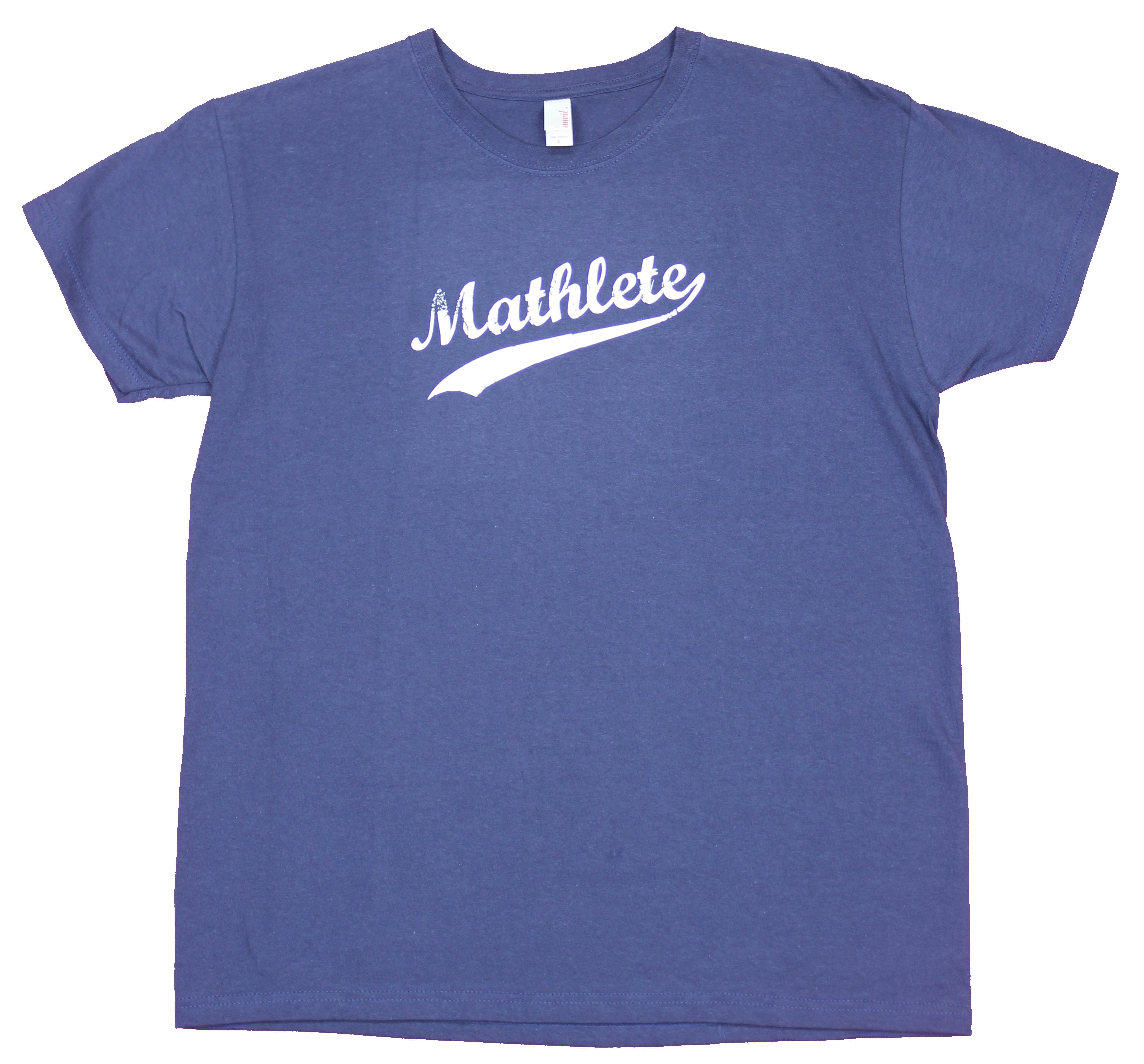 Math Girls Juniors T-Shirt - Mathlete Script Logo Image (Large ...
