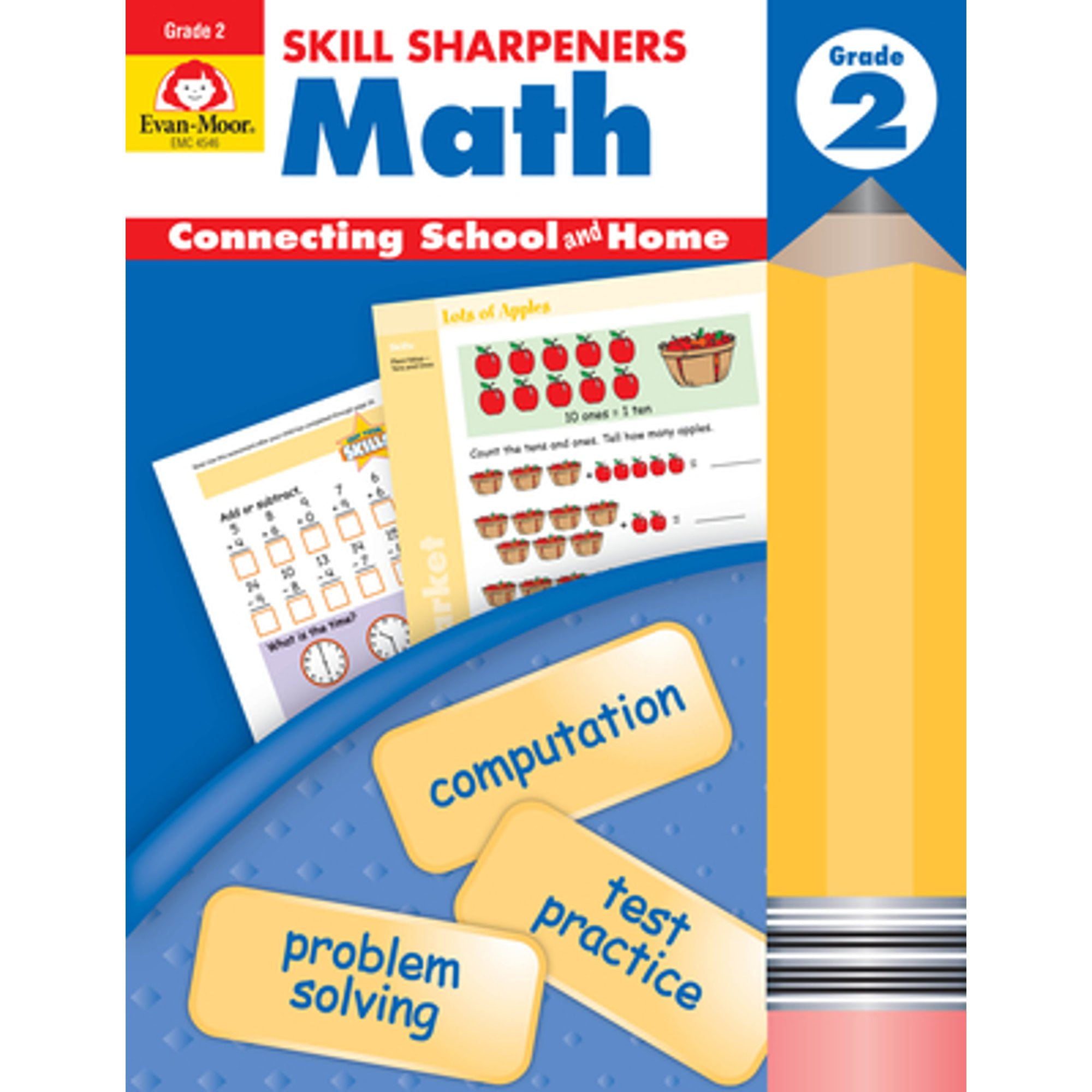 Pre-Owned Math, Grade 2 (Skill Sharpeners Math) Paperback - Walmart.com