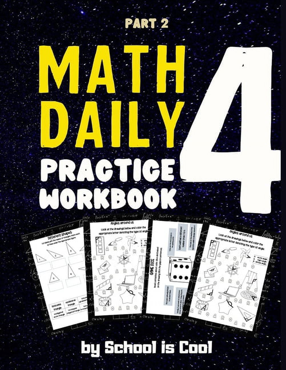 Math Grade 4: Math Daily Practice Workbook 4 Part 2 : Common Core-Grade ...