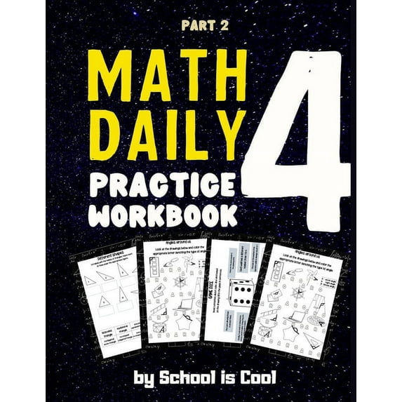 Math Grade 4: Math Daily Practice Workbook 4 Part 2 : Common Core-Grade ...