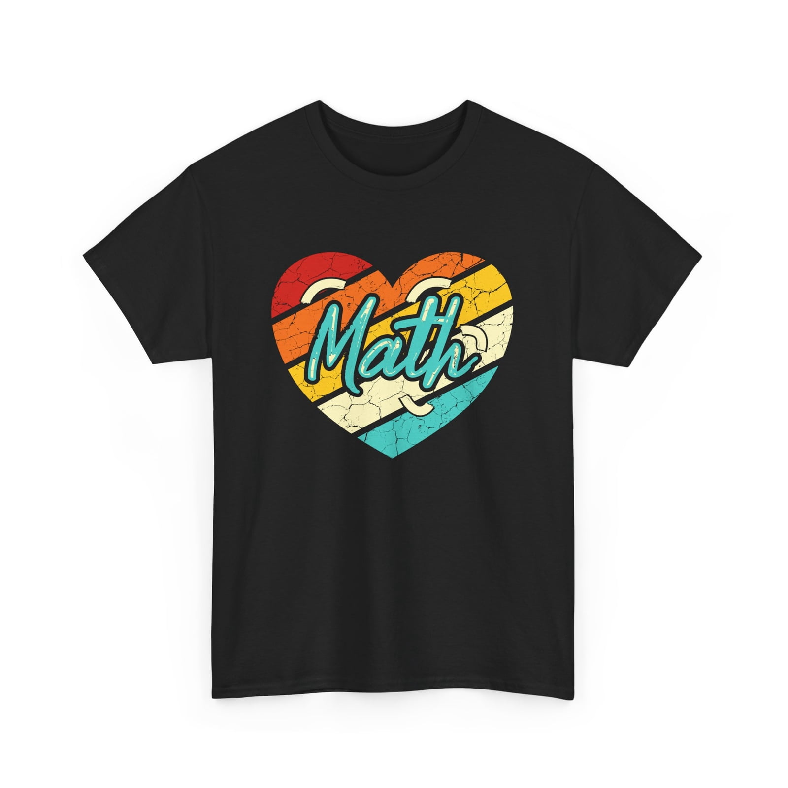 Math Heart Mathematics Teacher Student T-Shirt - Walmart.com