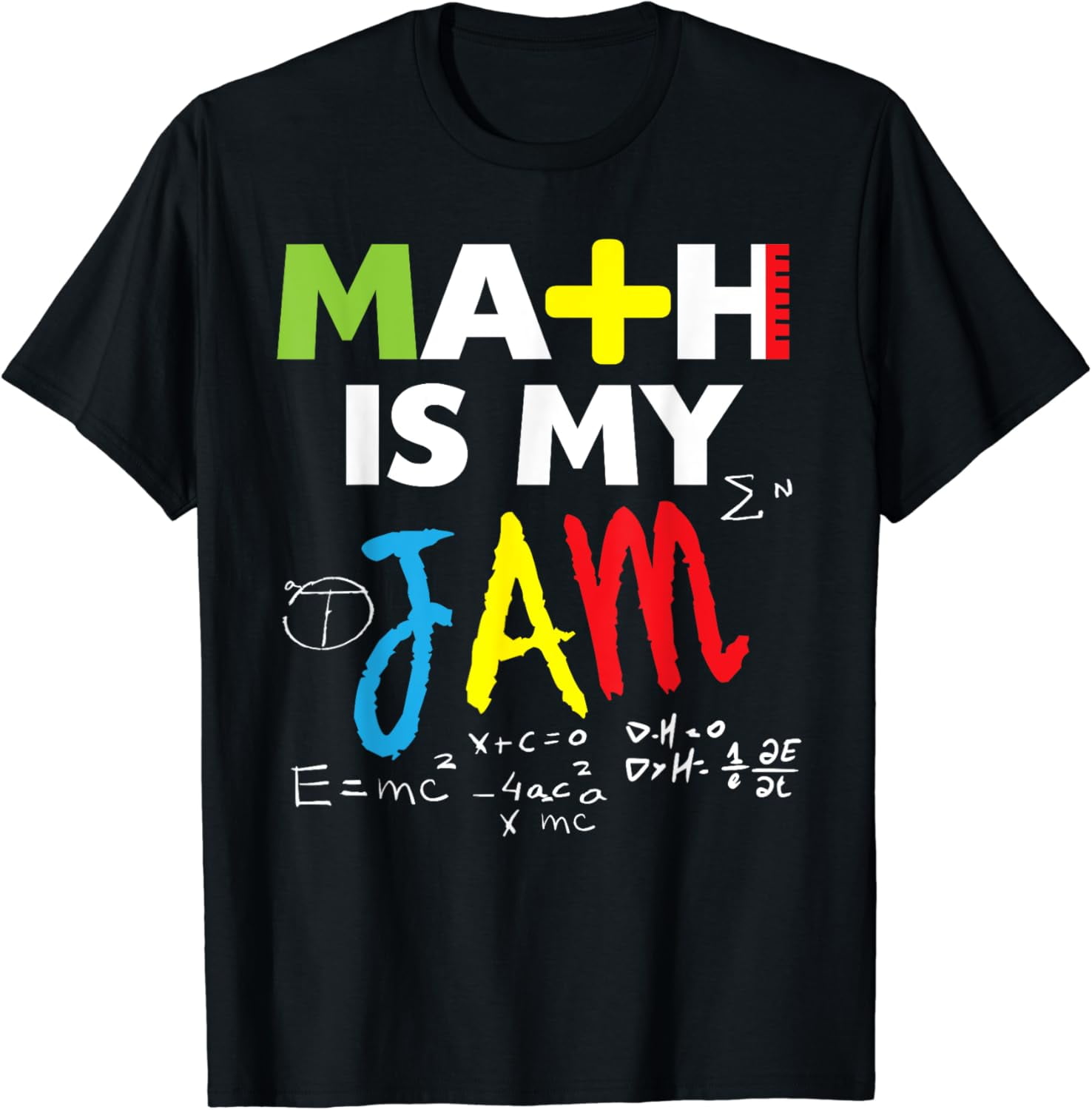 Math Is My Jam math math math T-Shirt - Walmart.com