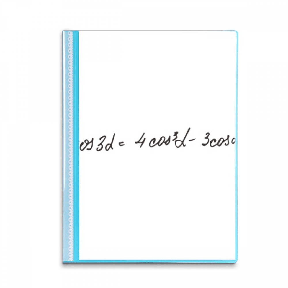 Math Kowledge Cosine Formula Book Sheet Protectors Portfolio Binder ...