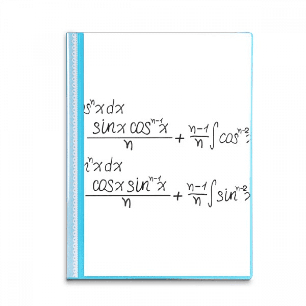Math Kowledge Cosine Integral Formula Book Sheet Protectors Portfolio ...