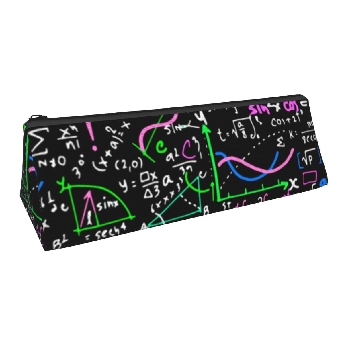 Math Linear Triangle Pencil Case Mathematics Eduion For Teens Simple ...