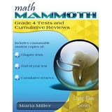 Math Mammoth Grade 4 Tests and Cumulative Reviews, (Paperback ...