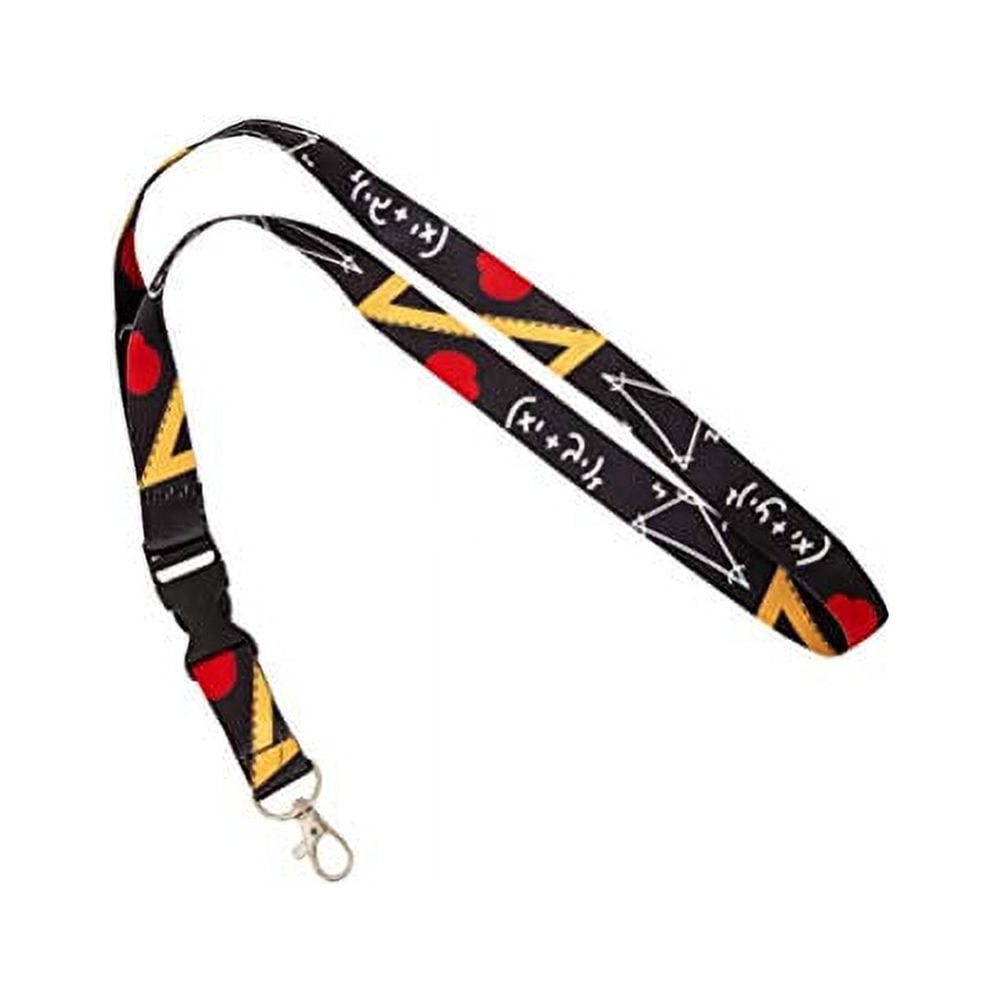 Math Mathematics Lanyard Badge ID Car Keys Keychain Souvenir Holder ...