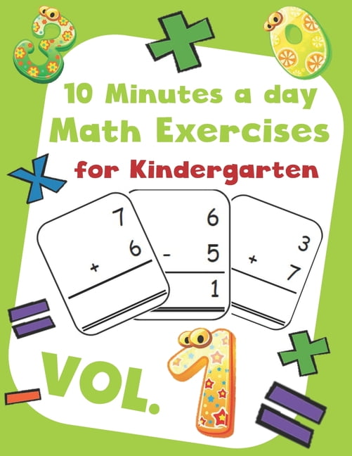 Math in a Few Minutes a Day: 10 Minutes a day Math Excercise for ...