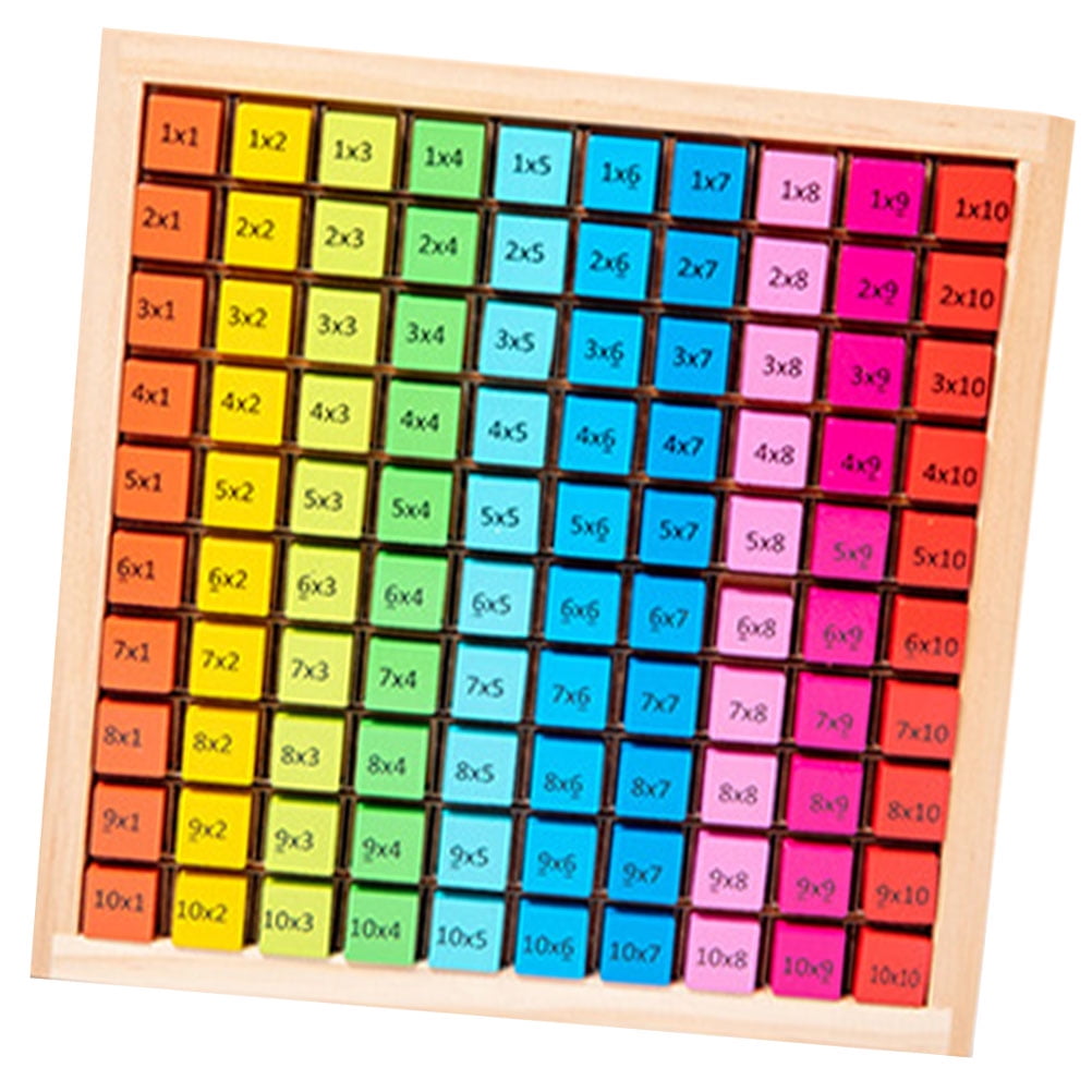 Math Multiplication Toys Wooden Games Board with Dice Operation for ...