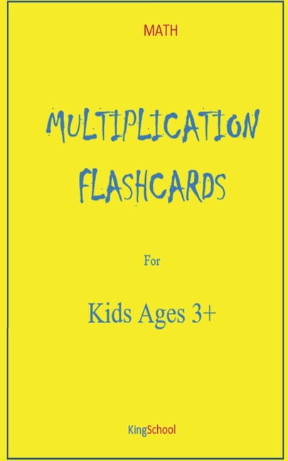 Math - Multiplication flashcards for kids Ages 3+: size 5_8 inch page ...