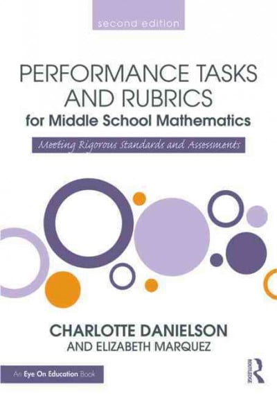 Pre-Owned Math Performance Tasks: Performance Tasks and Rubrics for ...