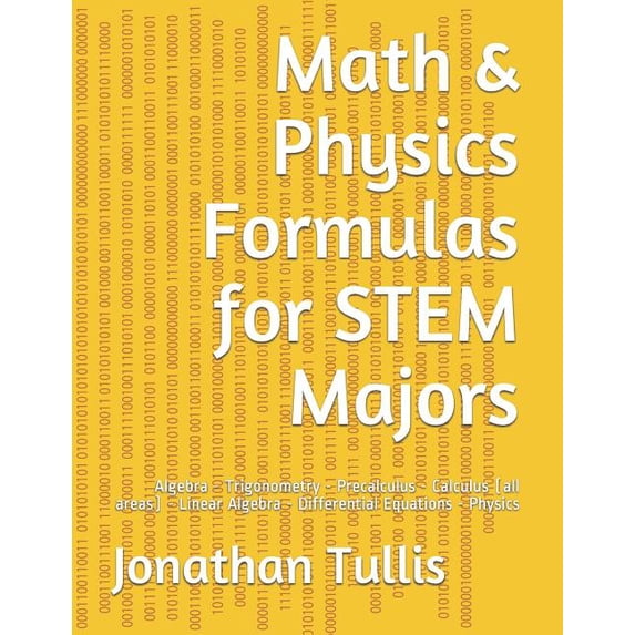 Math Physics Formulas for STEM Majors: Algebra - Trigonometry ...