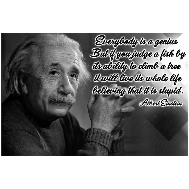 Math Posters Science Posters Albert Einstein Quote Poster | Albert ...
