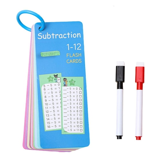 Math Practice Cards Mathematics Education Cards Flashcards Math Facts ...
