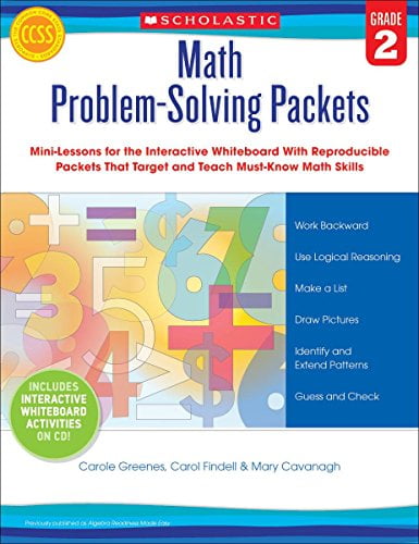 Pre-Owned Math Problem-Solving Packets, Grade 2: Mini-Lessons for the ...