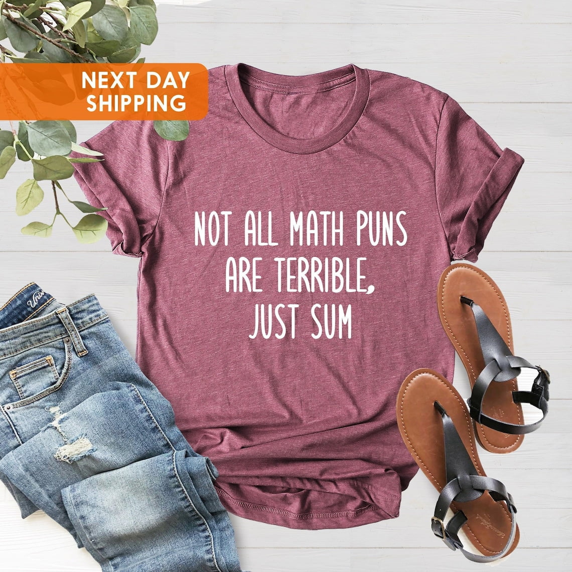 Not All Math Puns Are Terrible Just Sum, Cute Pun Satire Dad Joke Mathematics, Mathematician ...