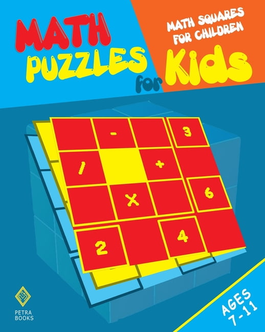 Math Puzzles for Kids: Math Squares for Children, (Paperback) - Walmart.com