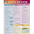 Math Review : a QuickStudy Laminated Reference Guide (Other) - Walmart.com