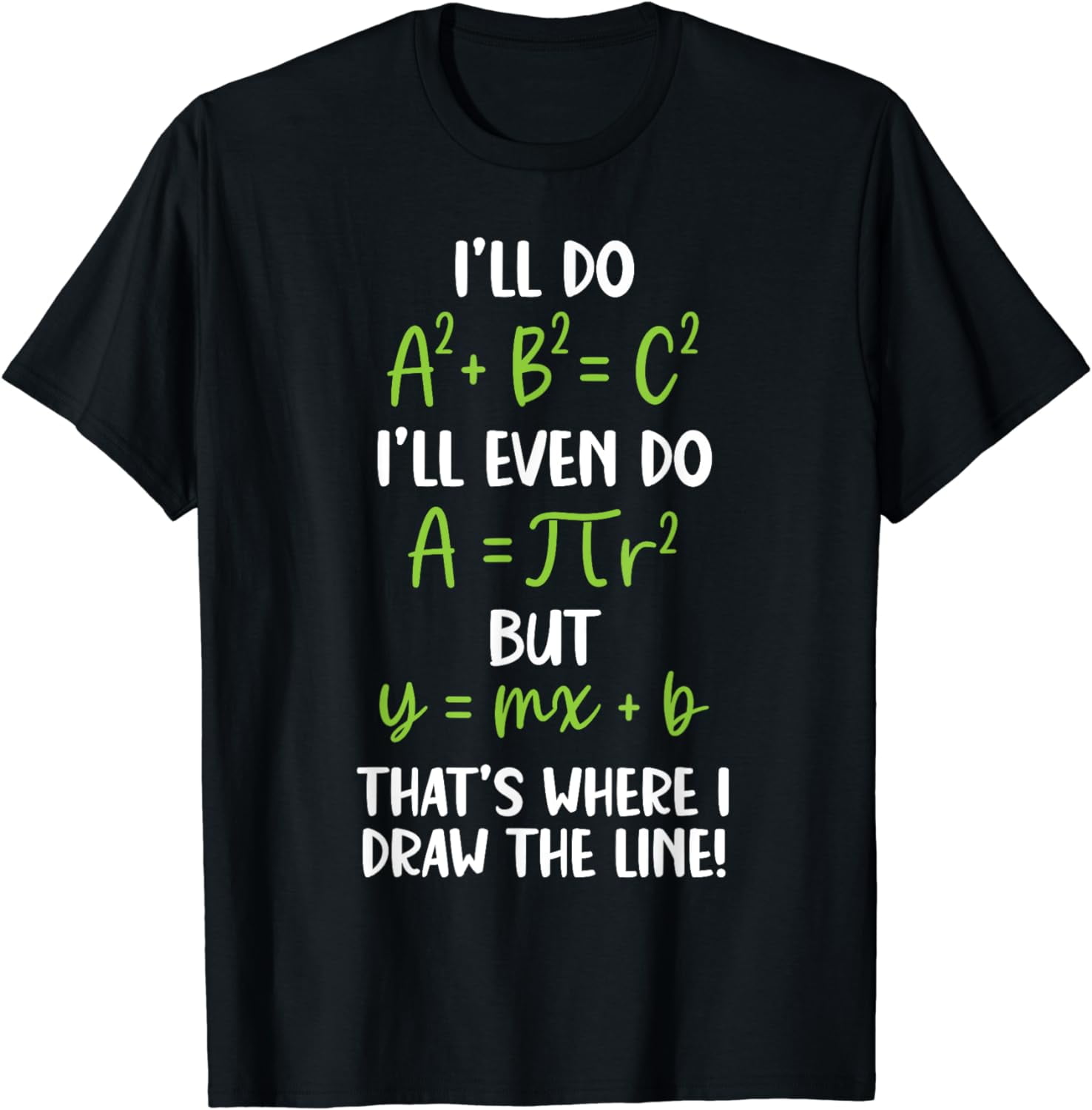 Math Saying Funny Math Joke Mathematician T-Shirt - Walmart.com