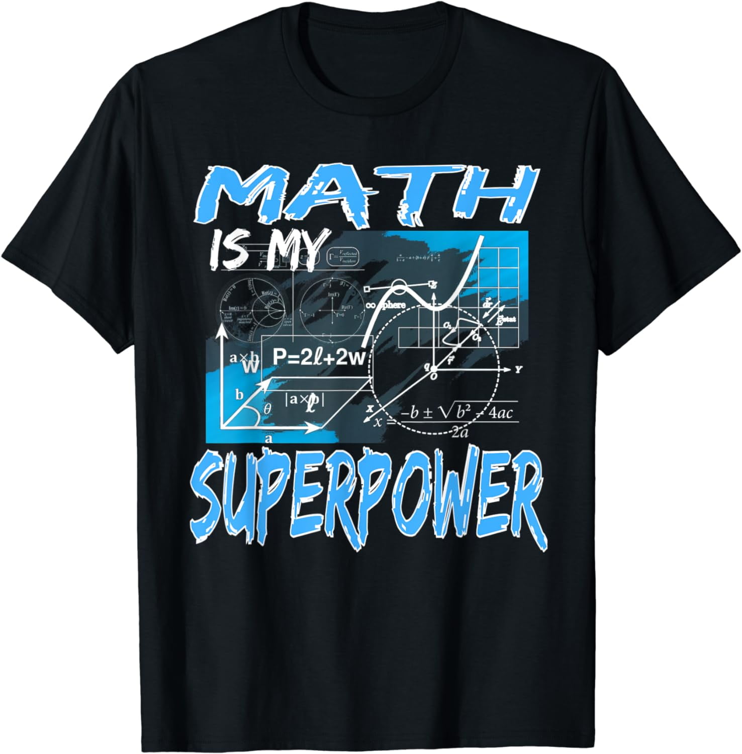 Math Super Power Superhero Student And Teacher Formula Meme T-Shirt ...