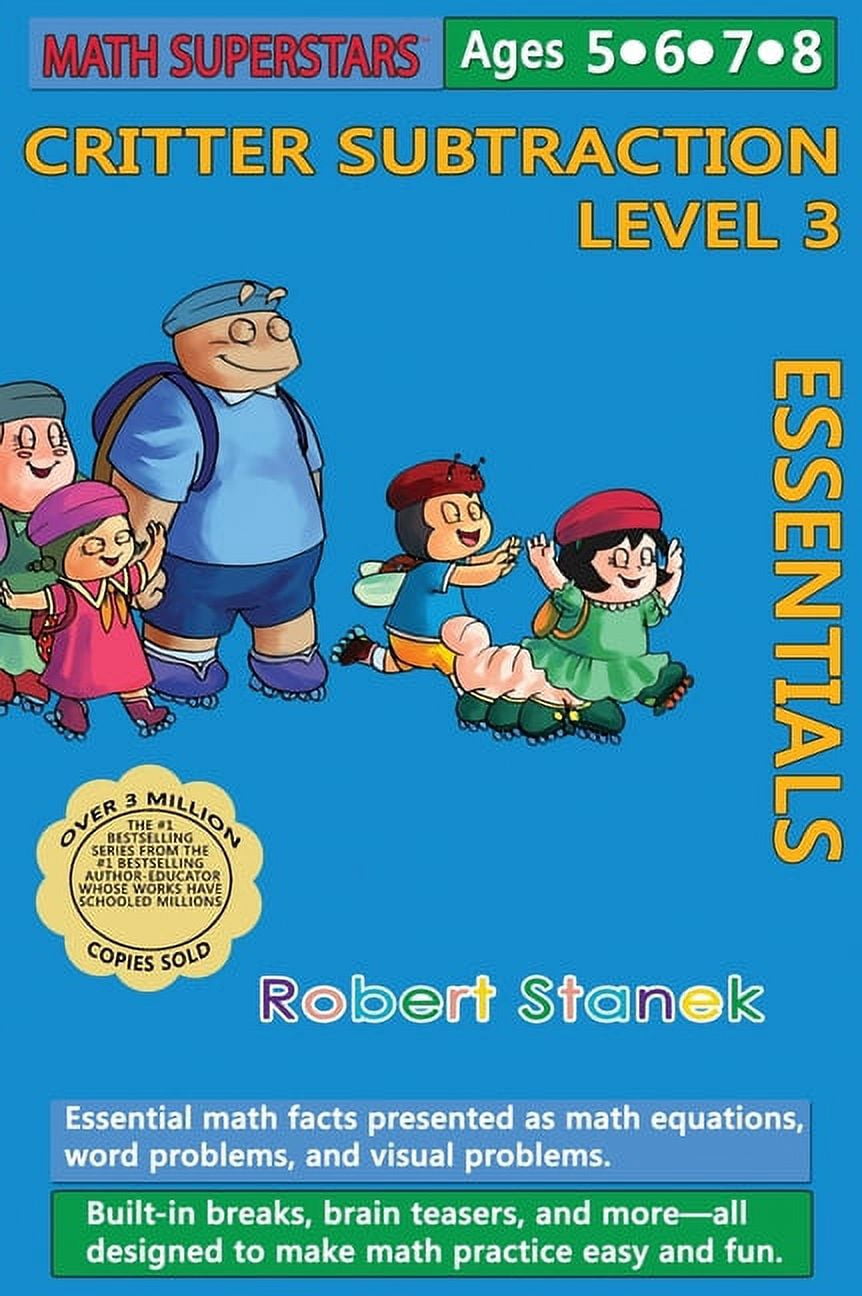 Math Superstars Math Superstars Subtraction Level 3, Library Hardcover ...