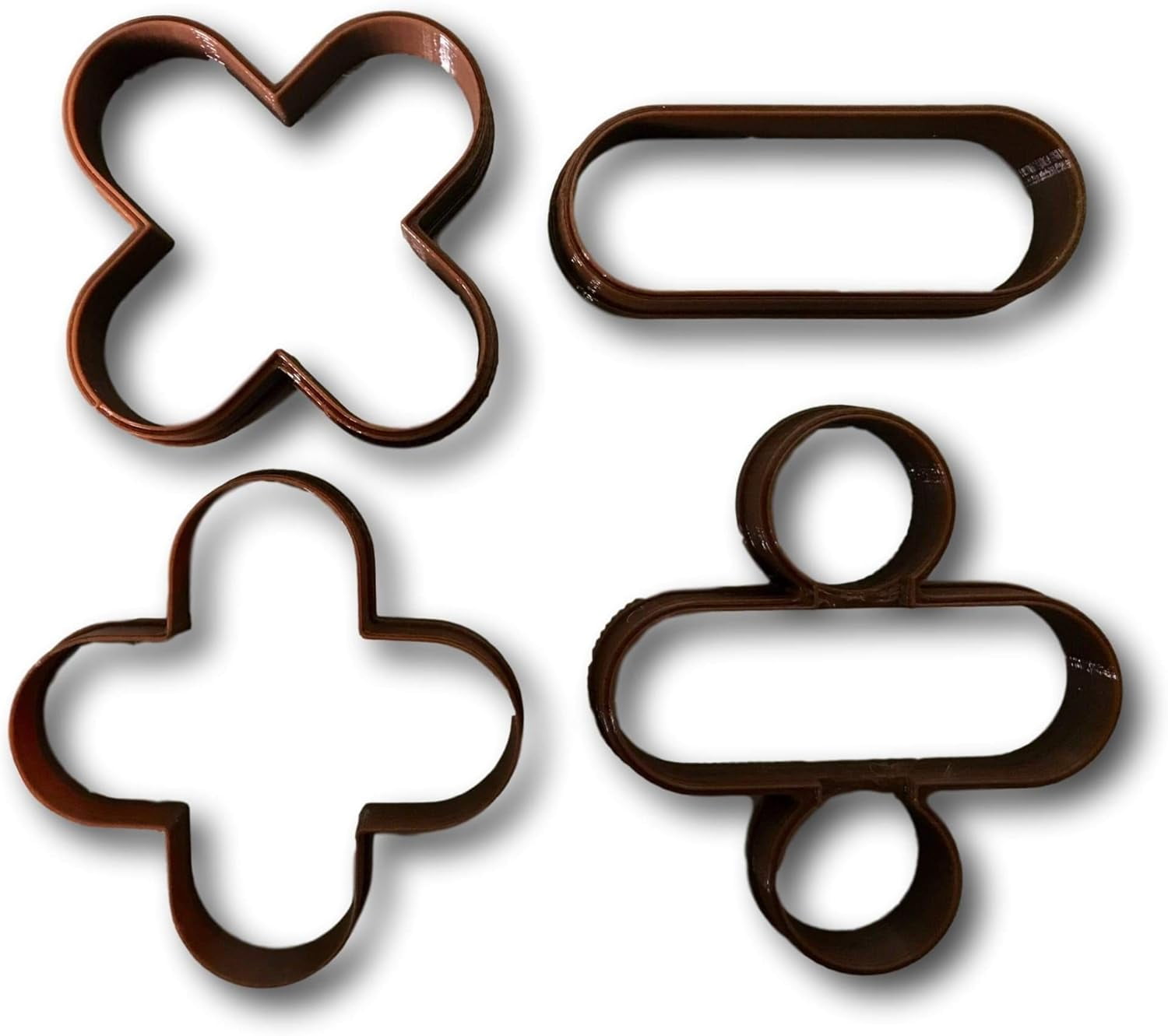 Math Symbols Cookie Cutters (set of 4) - Walmart.com