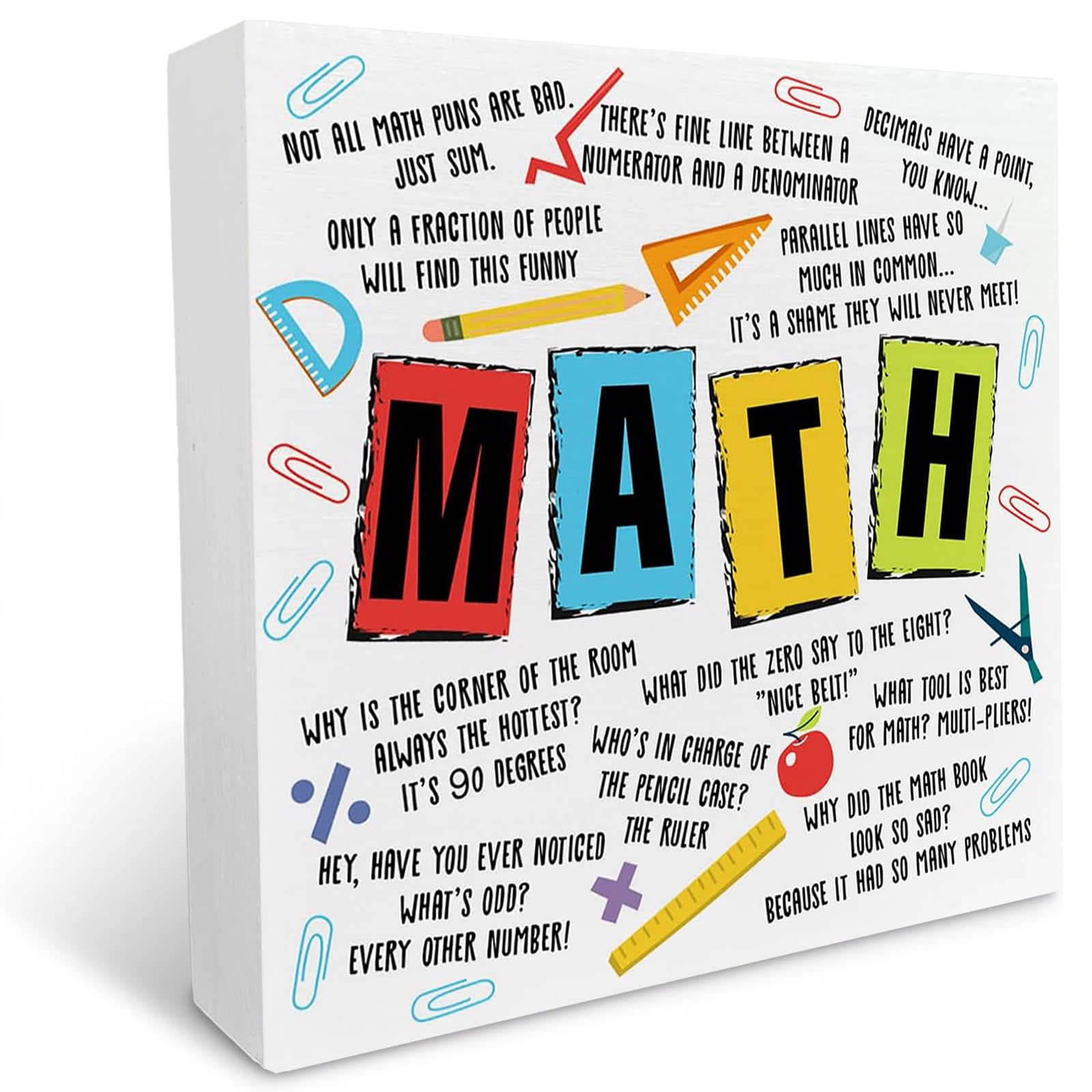 Math Teacher Gifts, Teacher Birthday Christmas Teacher's Day Gifts ...