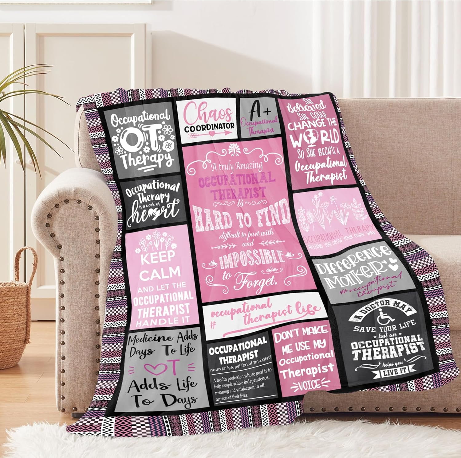 Math Teacher Gifts, Math Teacher Blanket, Math Teacher Appreciation ...
