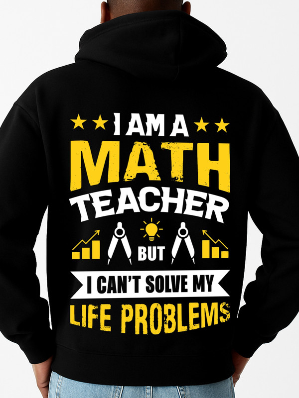 Math Teacher Hoodie hoodies & sweatshirt funny humor men sweater hoodie ...