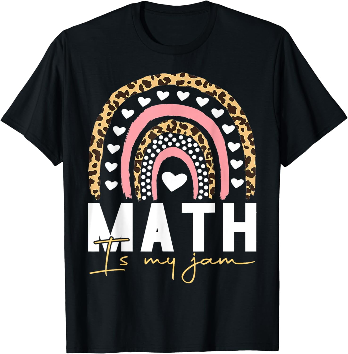 Math Teacher Math is My Jam T-Shirt - Walmart.com
