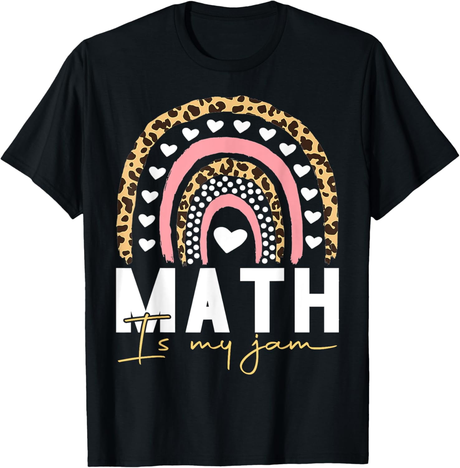 Math Teacher Math is My Jam T-Shirt - Walmart.com
