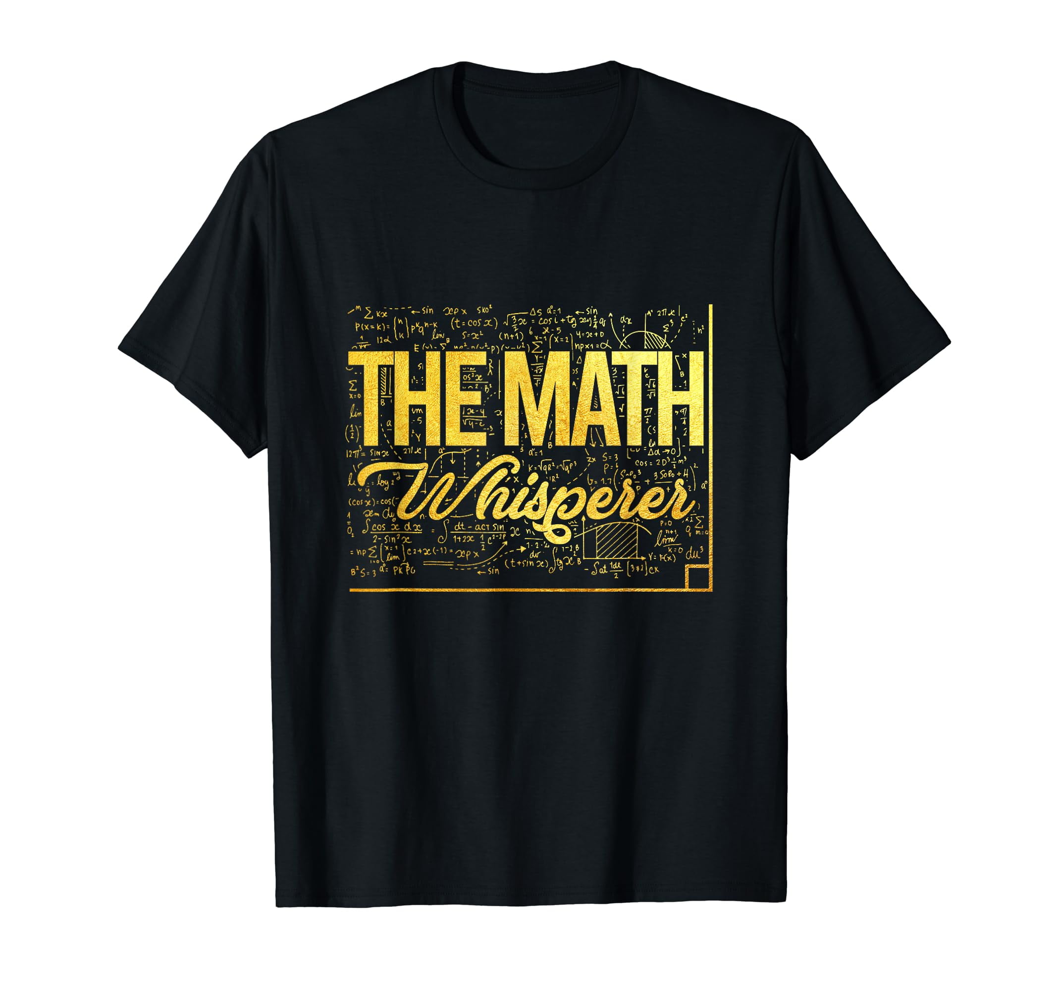 Math Teacher Mathematician Vintage The Math Whisperer T-Shirt - Walmart.com