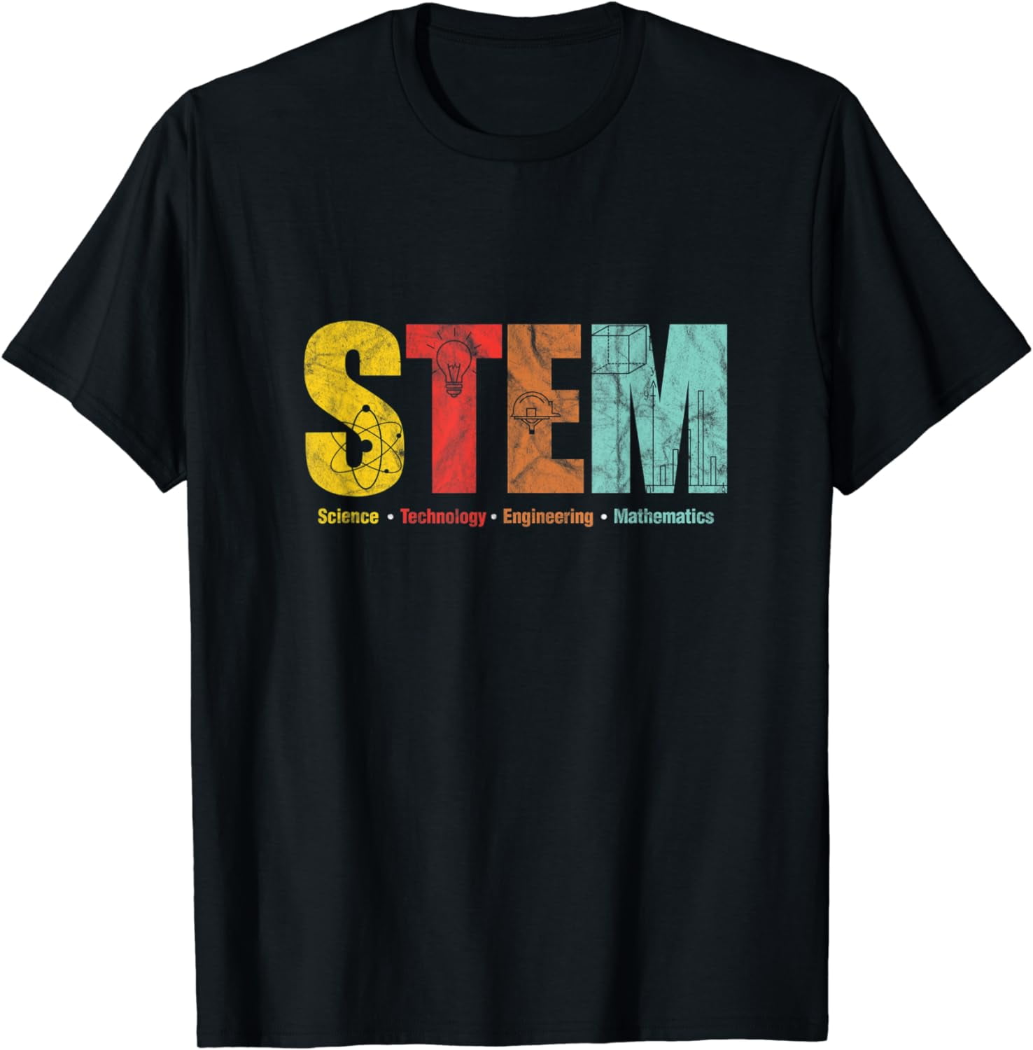 Math Teacher STEM Science Technology Engineering Mathematics T-Shirt ...