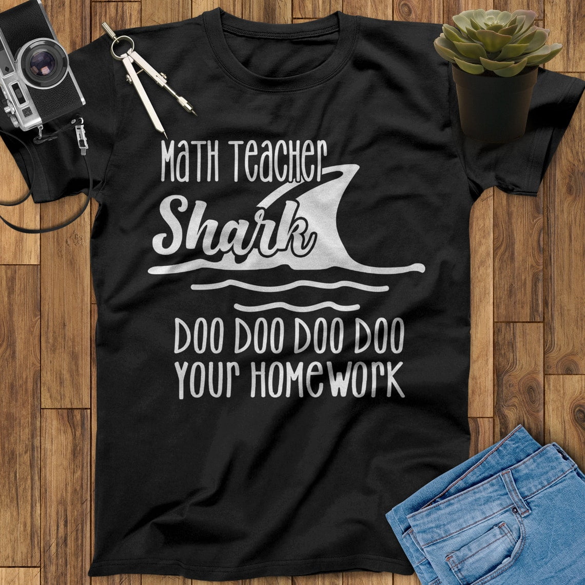 Math Teacher Shark Teacher Shirt, Teacher Appreciation Gift, Back To ...