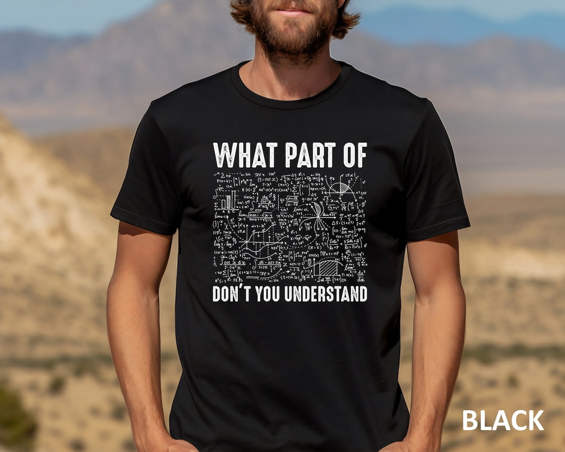 Math Teacher Shirt Formula Geometry Algebra Calculus STEM Educator ...
