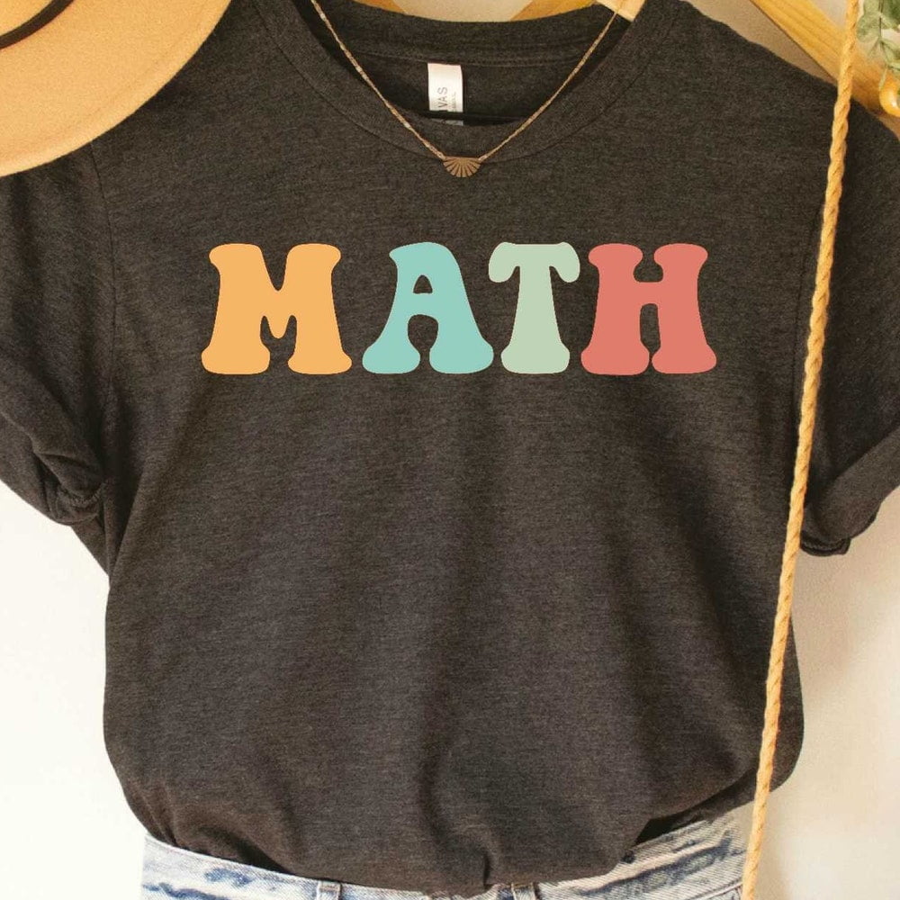 Math Teacher Shirt Teacher Appreciation Teachers Day Gift Math Lover ...