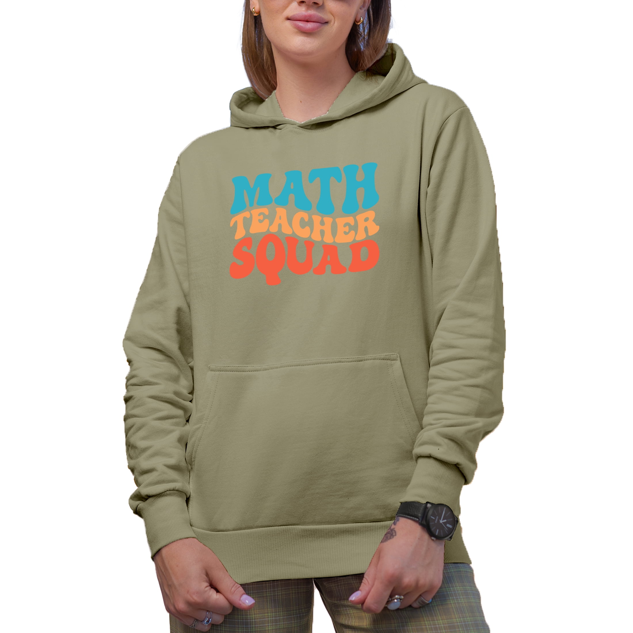 Math Teacher Squad, Mathematics Teachers Themed, Groovy Retro Wavy Text ...
