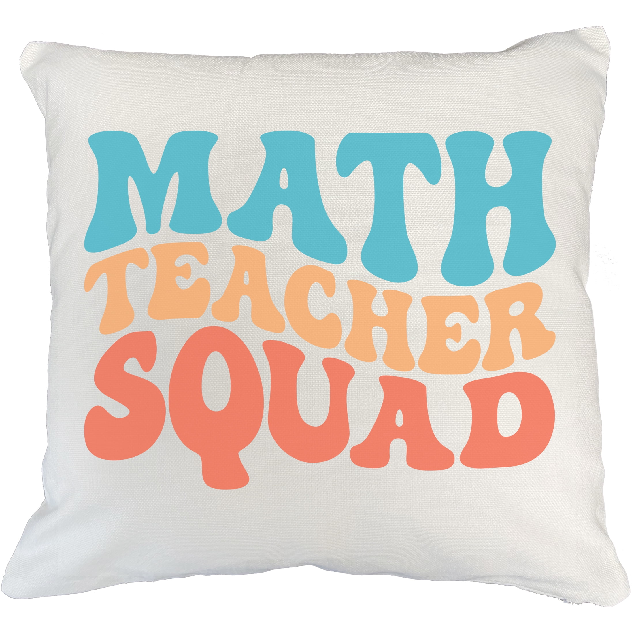 Math Teacher Squad, Mathematics Teachers Themed, Groovy Retro Wavy Text ...
